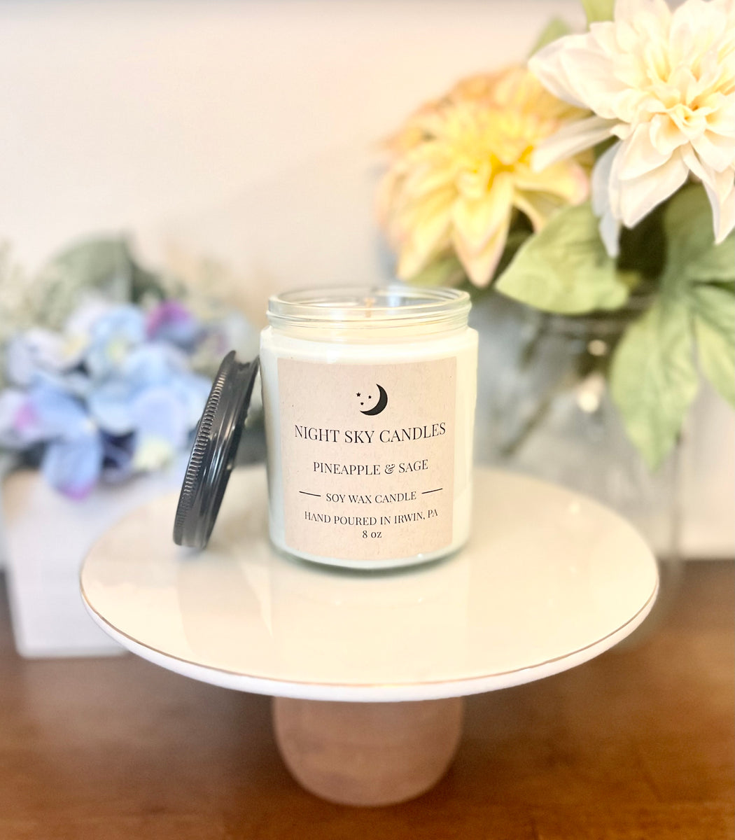 PINEAPPLE & SAGE – NIGHT SKY CANDLES